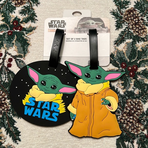 Star Wars | Accessories | Nwt Disney Star Wars Mandalorian Set Of 2 Bag ...